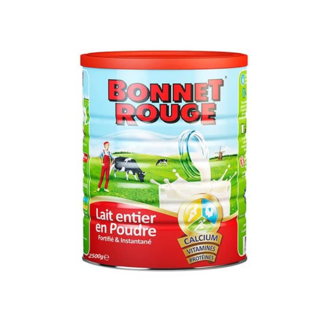 2500g Lait Bonnet Rouge/ Lait Entier En Poudre Bonnet Rouge/ | Etsy