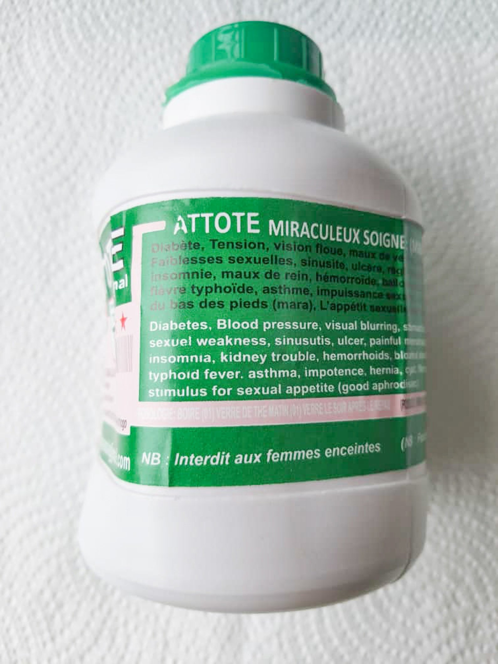 ATTOTE Organic Herbal Drink/ Made In Ivory Coast | Etsy