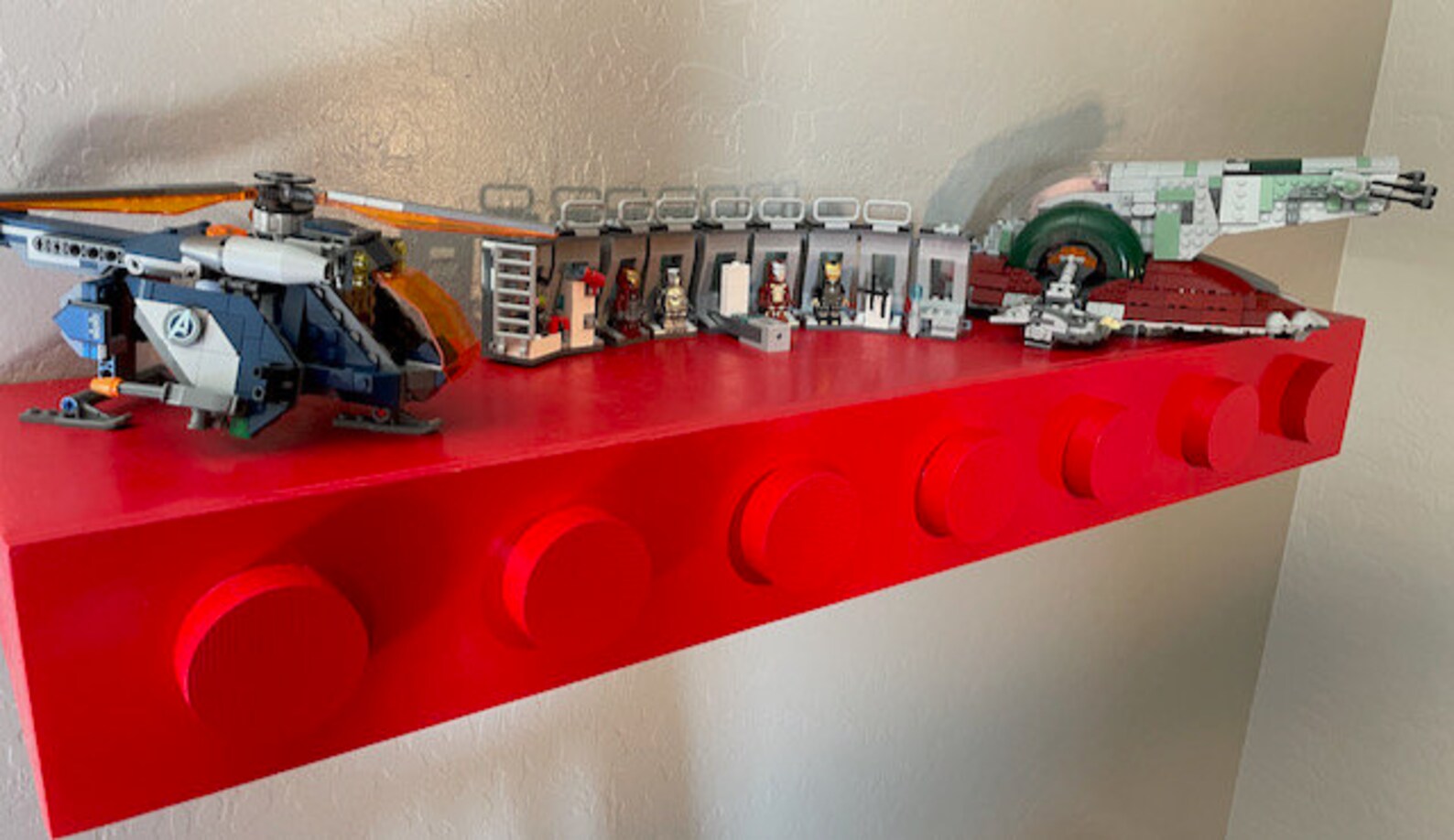 3' Foot Premier Ultra Large Brick Floating Hobby Display - Etsy