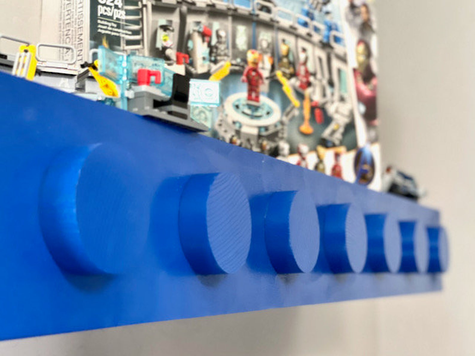 3' Foot Premier Ultra Large Brick Floating Hobby Display - Etsy