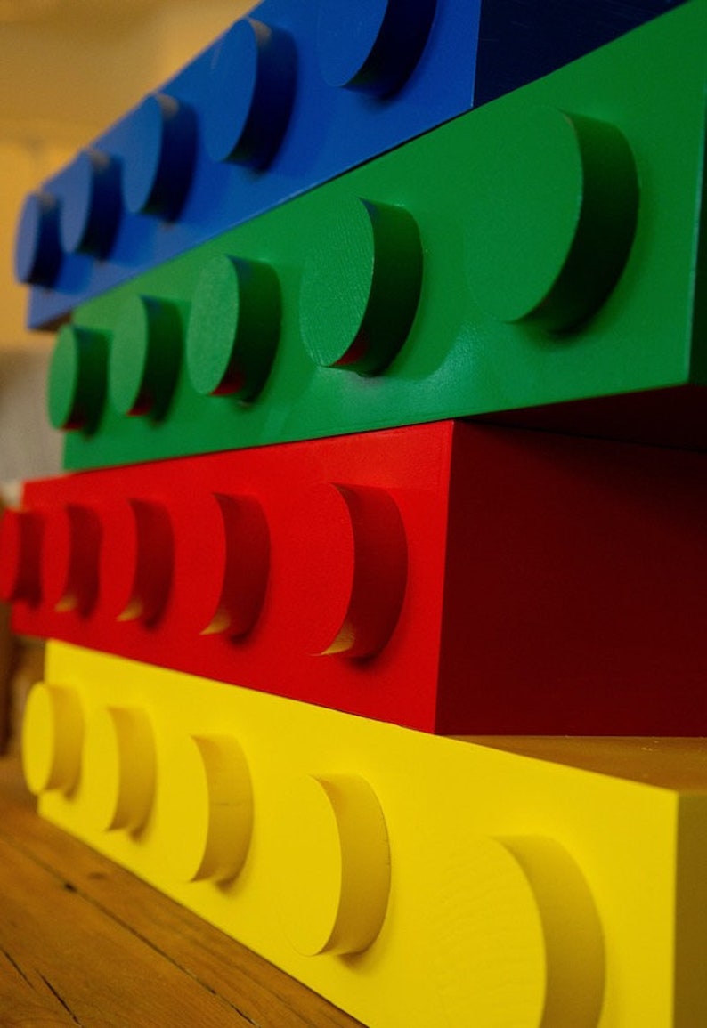 3' Foot Premier Ultra Large Brick Floating Hobby Display - Etsy