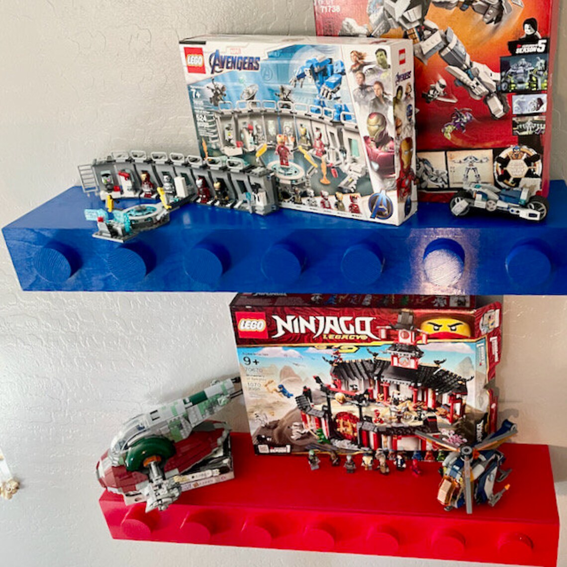 3' Foot Premier Ultra Large Brick Floating Hobby Display - Etsy