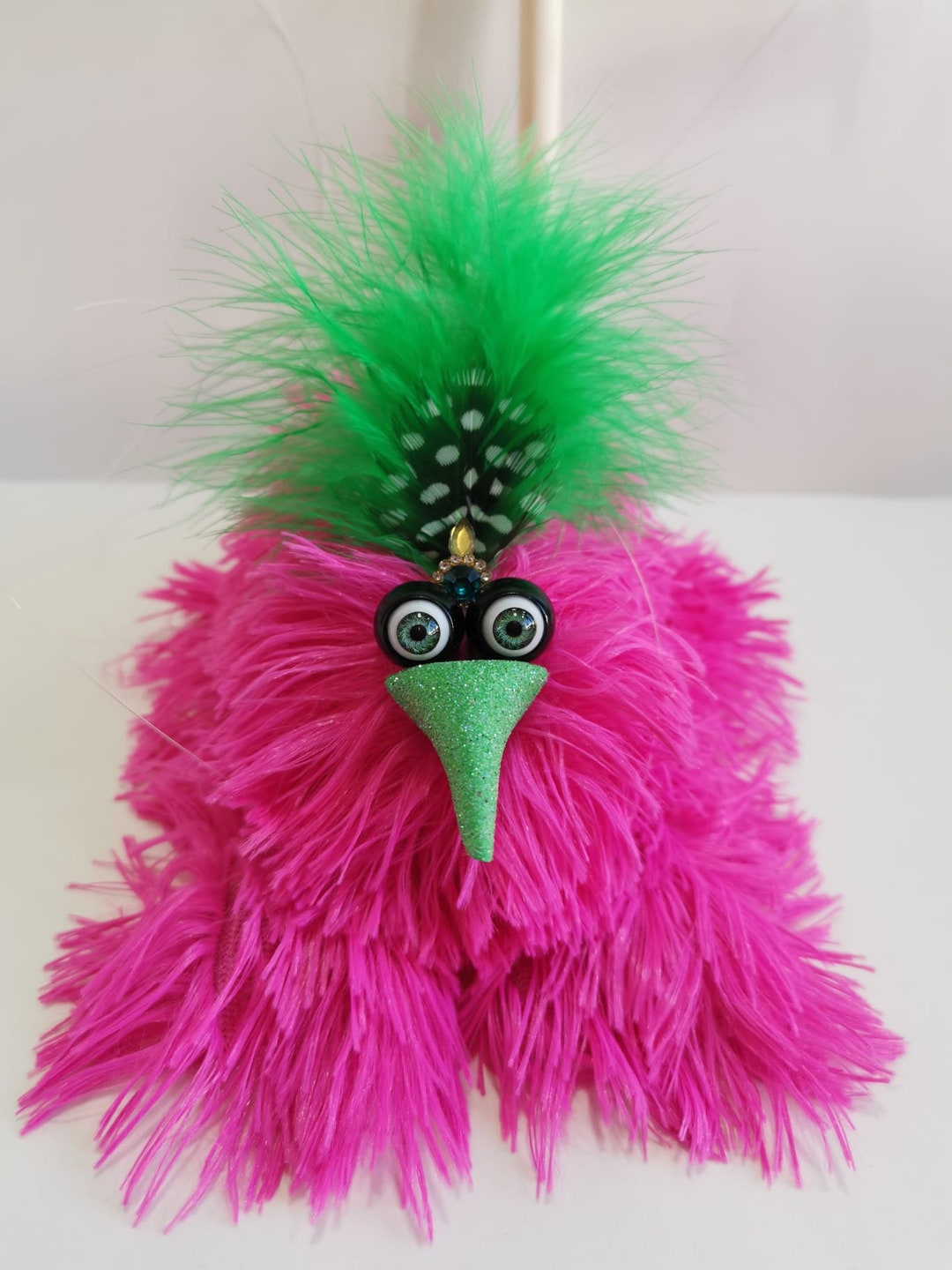 Puppet Chicken Fusia - Etsy