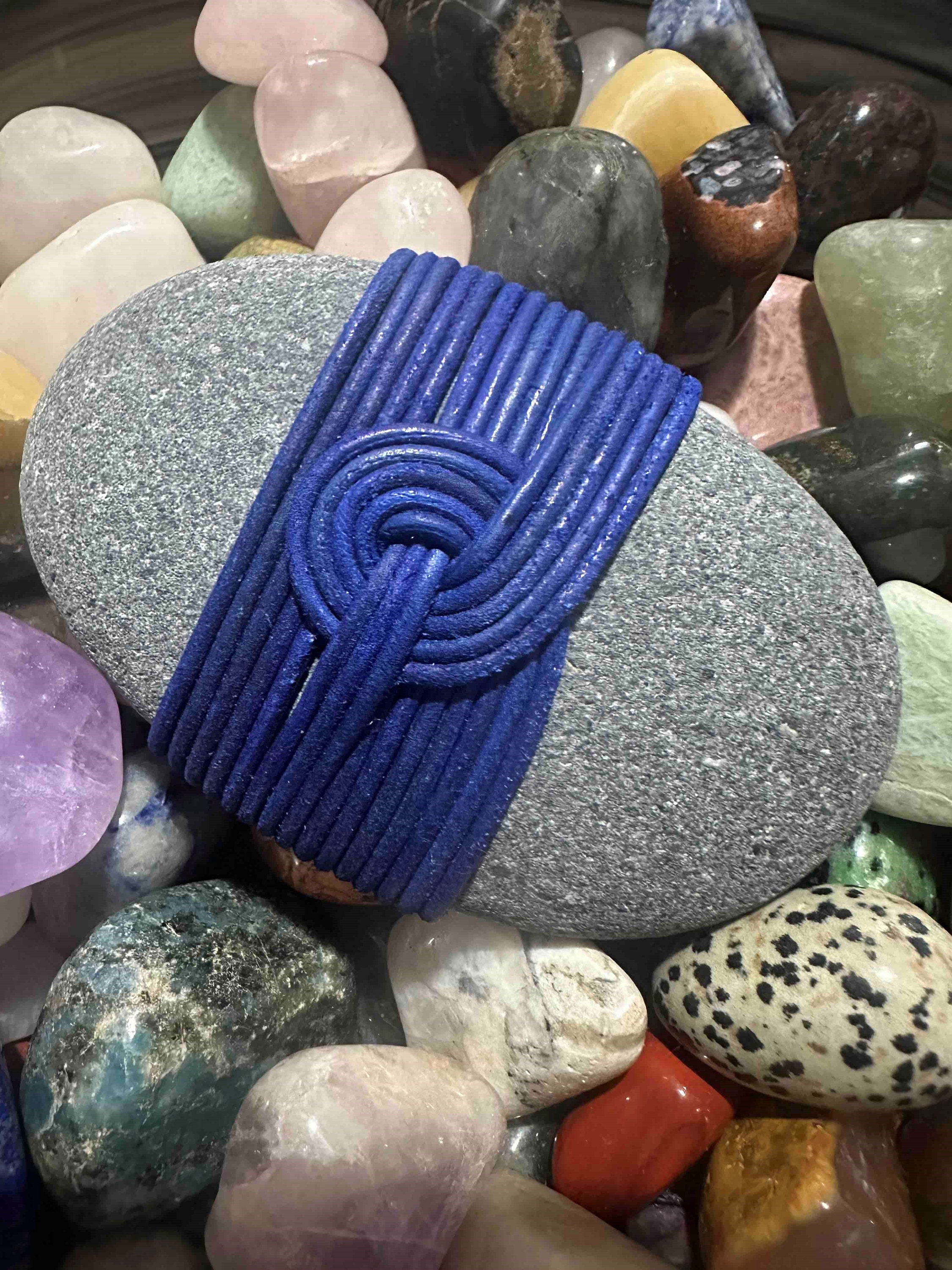 Zen Wrapped Stone Rock - Etsy