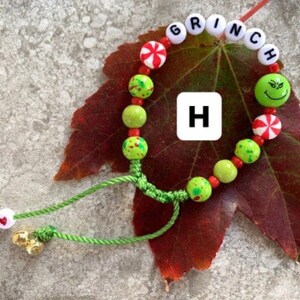 Grinch Bracelets Christmas Bracelets Grinch Jewelry Christmas Gift ...
