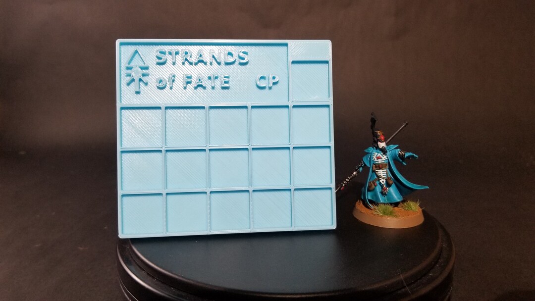 Aeldari/ Eldar Strands of Fate Dice Tracker, Warhammer 40k Widget - Etsy