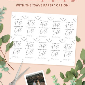 Printable Blanket Tags to Have and to Hold in Case You Get - Etsy UK