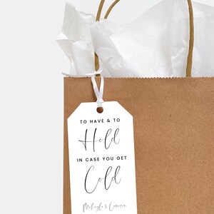 Printable Blanket Tags to Have and to Hold in Case You Get - Etsy UK