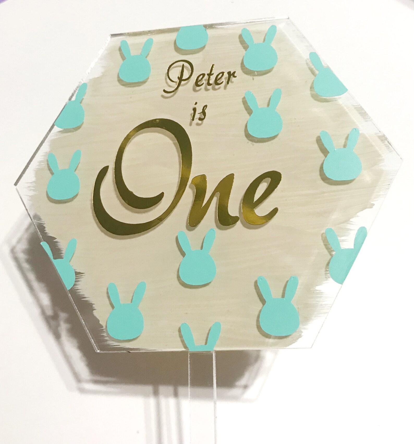 Personalised Acrylic Cake Paddle - Etsy UK