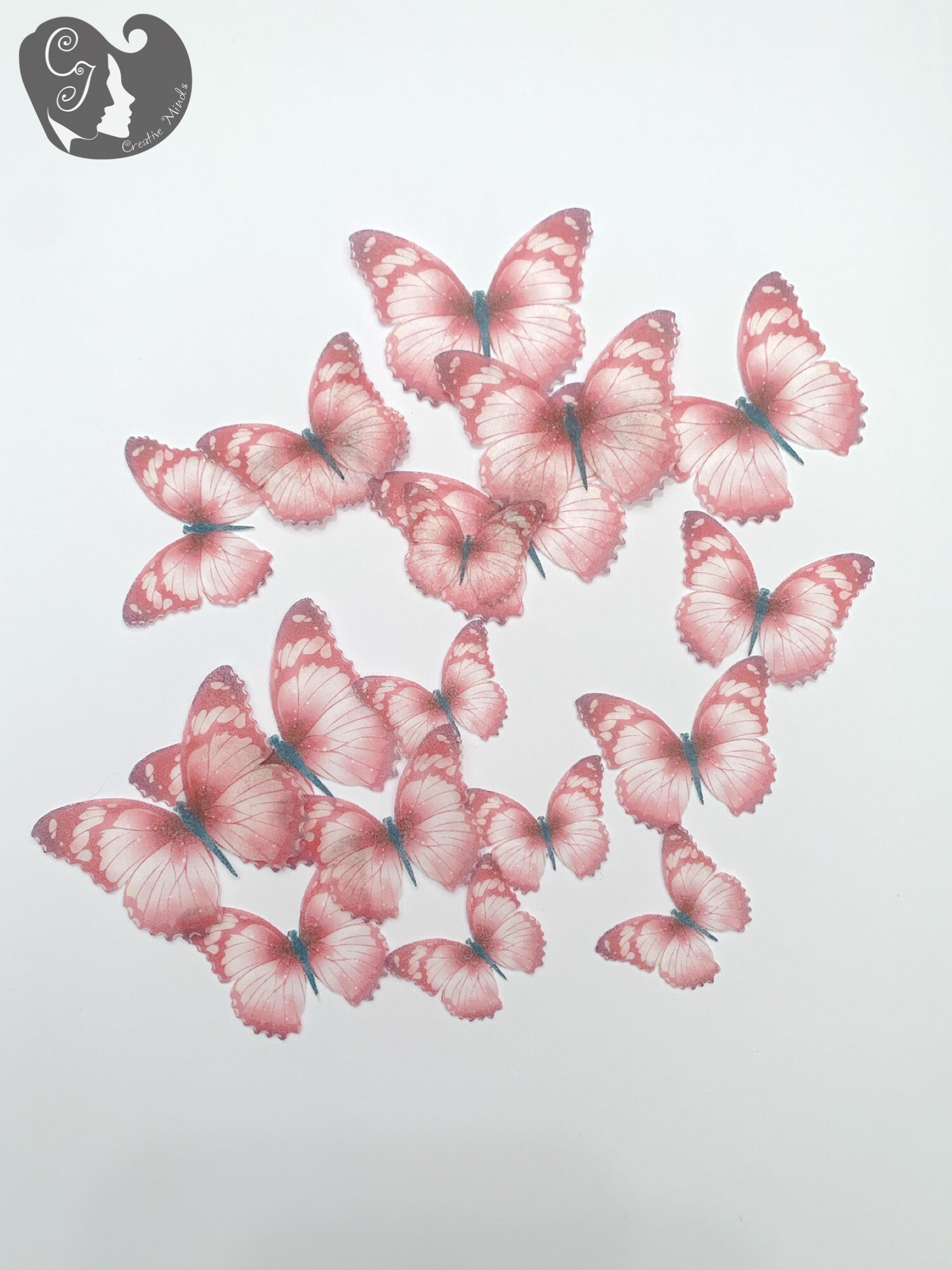 36 Pre cut edible wafer paper/rice paper butterflies. | Etsy