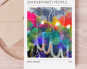 Rave Birthday Card - Etsy