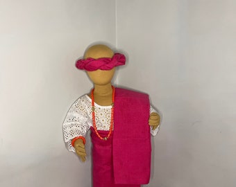 ASOOKE Outfits for Little Girls , African Attire for Kids, Asooke Iro ...