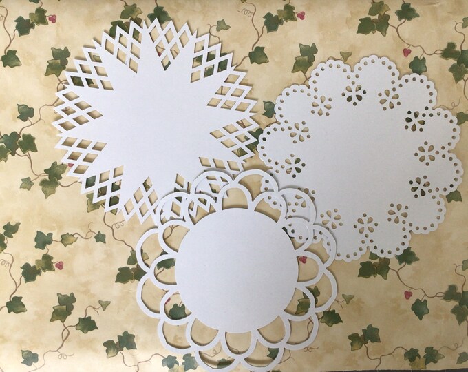 Delicate Paper Doilies-3 Designs - Etsy