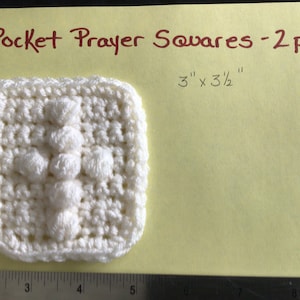 Pocket Prayer Square - 2pk - Etsy