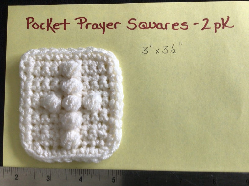 Pocket Prayer Square - 2pk - Etsy