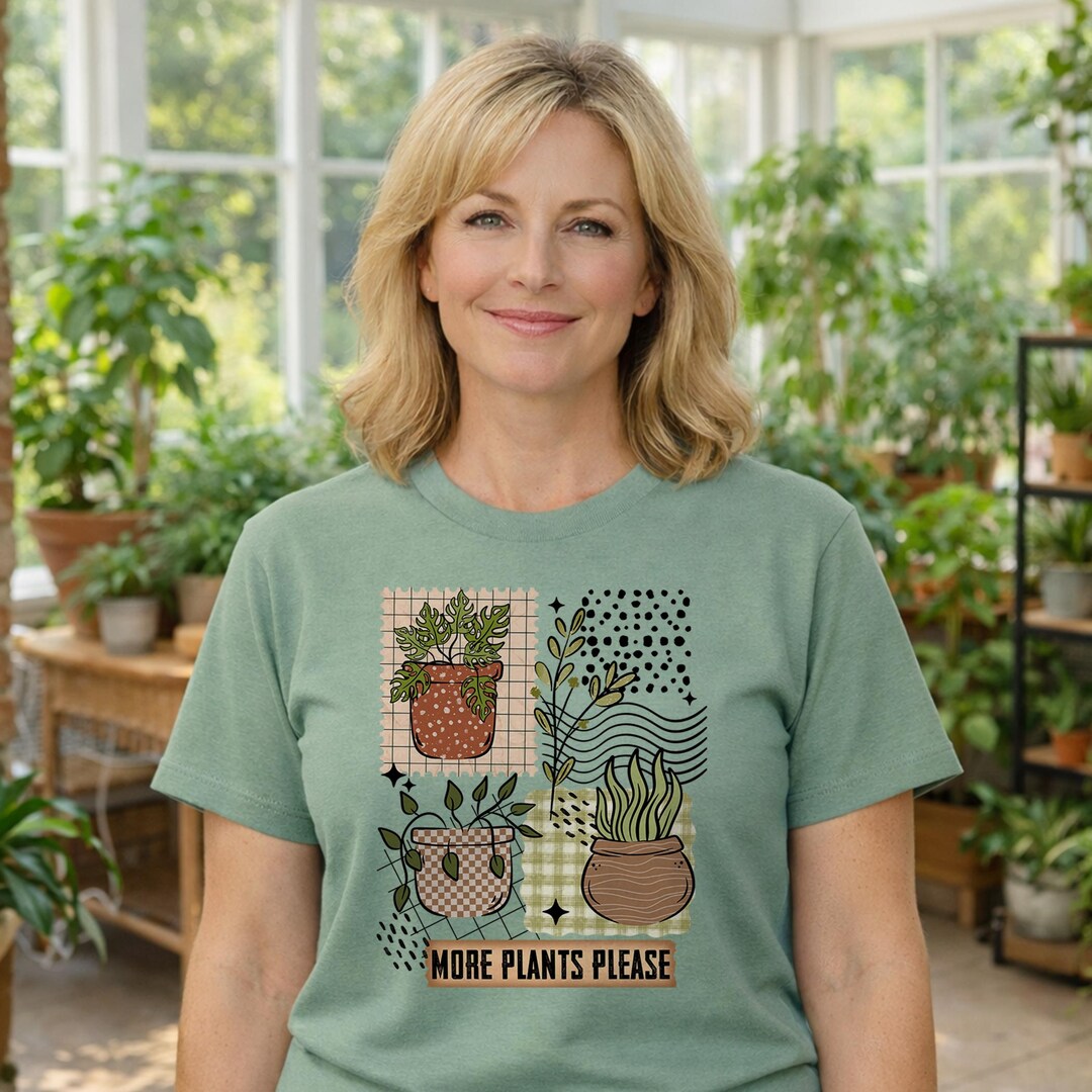 Plant Lover, Gardening Apparel, Summer Gardner, Just One More Plant - Etsy