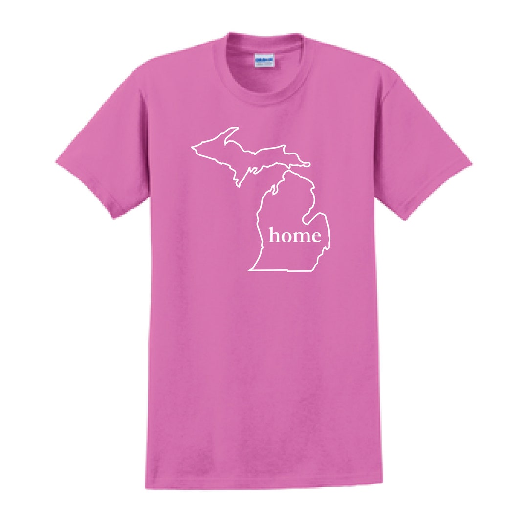 Michigan Home Shirt - Etsy