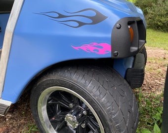 Golf Cart Flames - Etsy