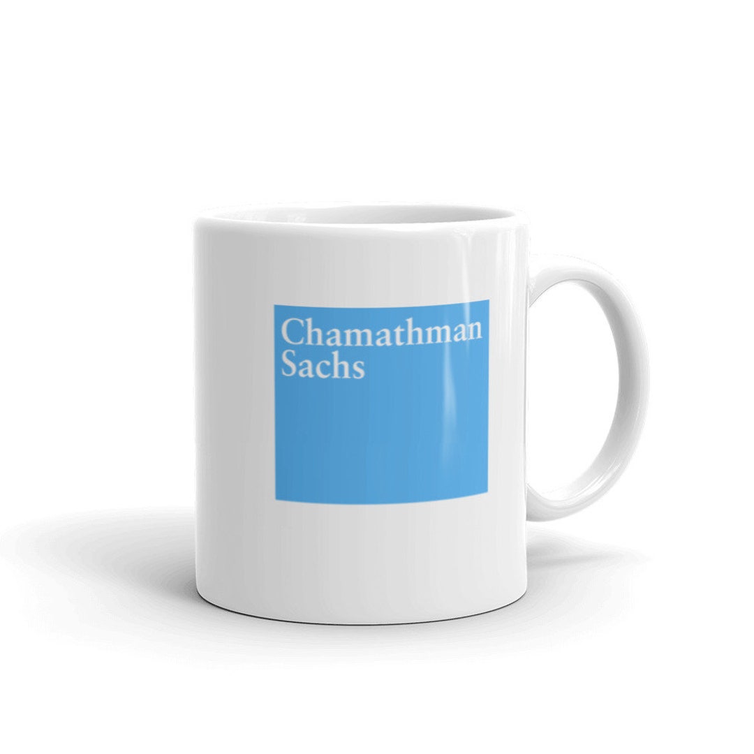 Chamathman Sachs Mug chamath Palihapitiya Goldman Sachs Parody - Etsy