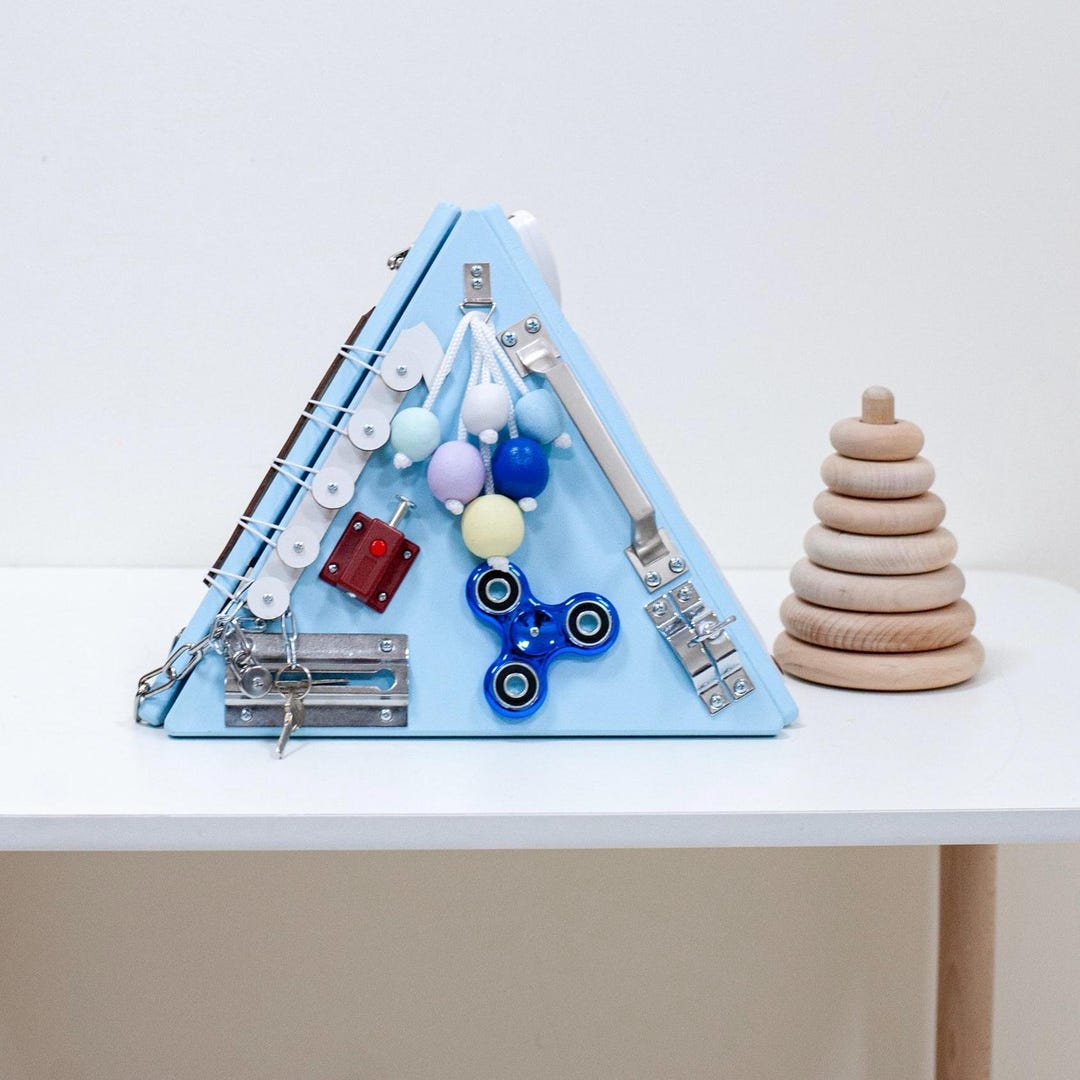 Fidget Board Transformer - Busy Board - Sensory Board - Montessori Toy ...