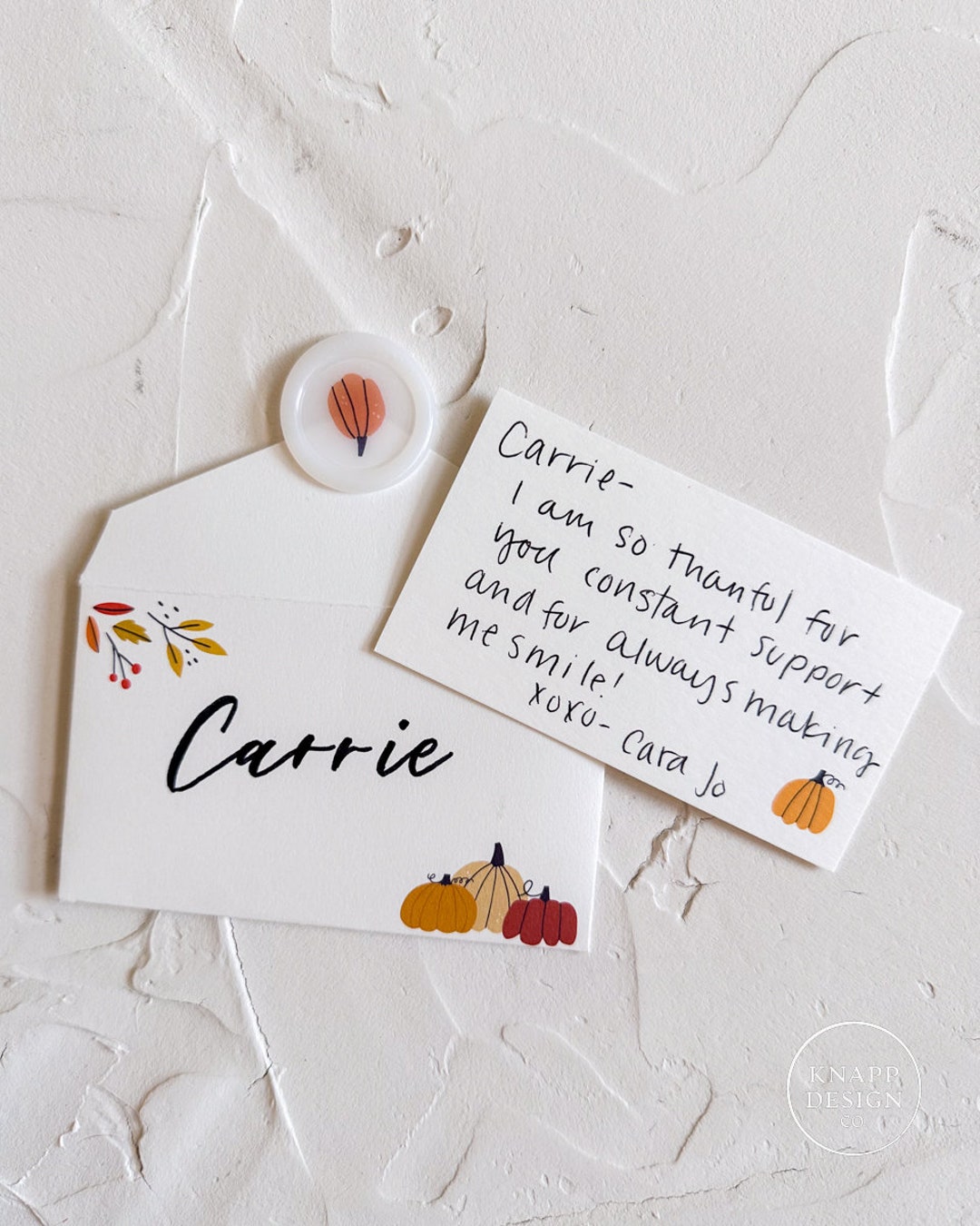 Thanksgiving or Friendsgiving Mini Thank You Notes • Gratitude Place ...
