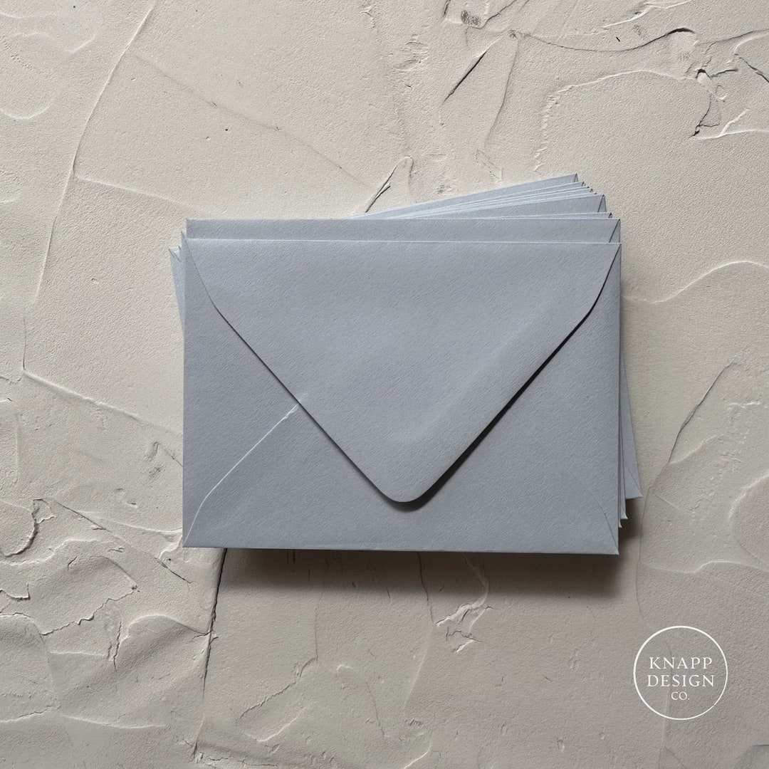 COLORPLAN Cool Blue A2 Euro-flap Envelopes - Pack of 5 - Etsy