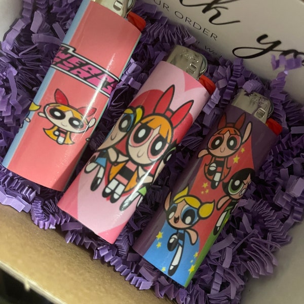 Powerpuff Girls Lighters - Etsy UK