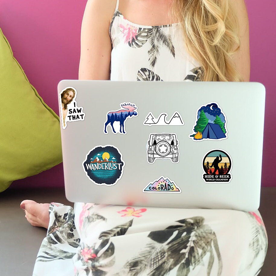 200pc Stickers Pack Outdoor Camping Hiking Stickers Pack - Etsy