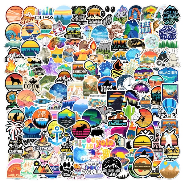 Outdoor Stickers - Etsy