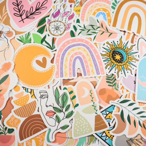 Boho Sticker - Etsy
