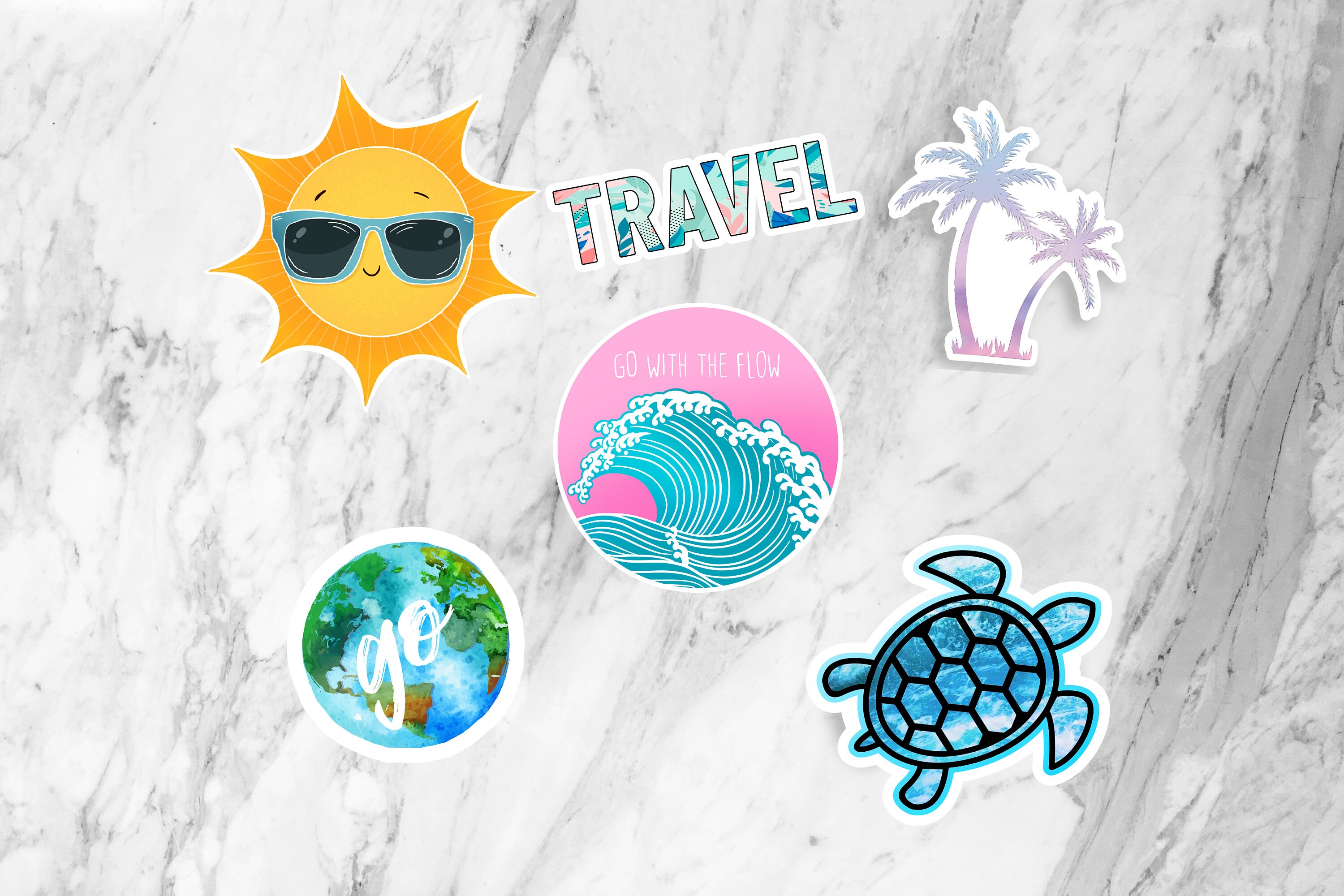 10-300pcs Pack Vsco Stickers I Cute Stickers Waterproof 100% - Etsy