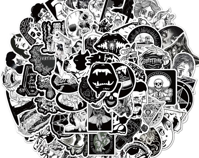 Terrifier Art the Clown Stickers Ll 2-pack Perfect for Horror Movie ...