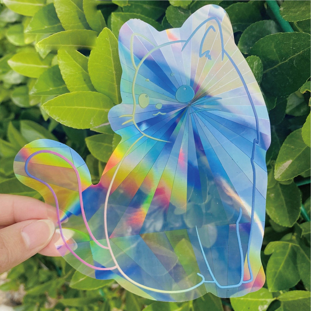 Cute Suncatcher Sticker | Window Decal | Rainbow Maker | Prism | Vinyl ...
