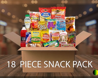 Caribbean Snack Box - Etsy