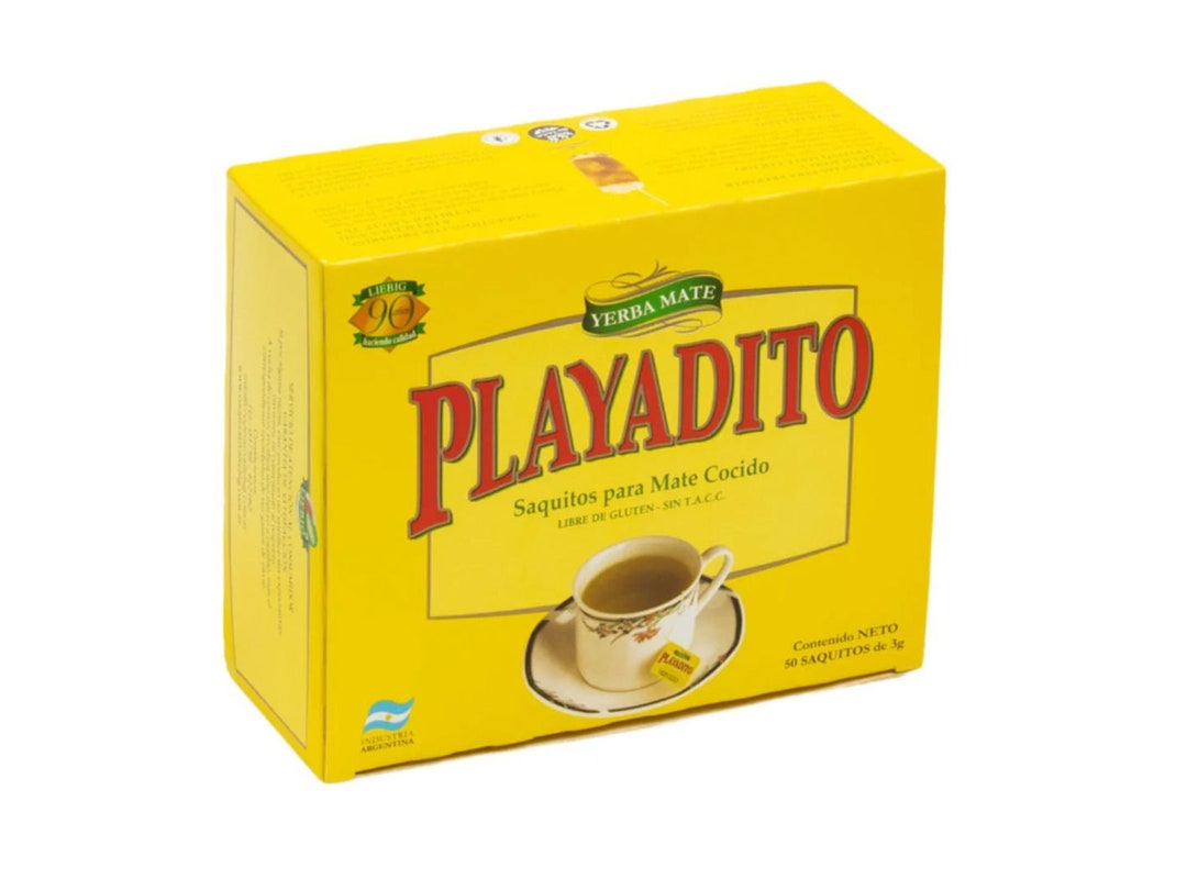 Mate Cocido Playadito Yerba Mate Tea Bags X100 Traditional Drink From ...
