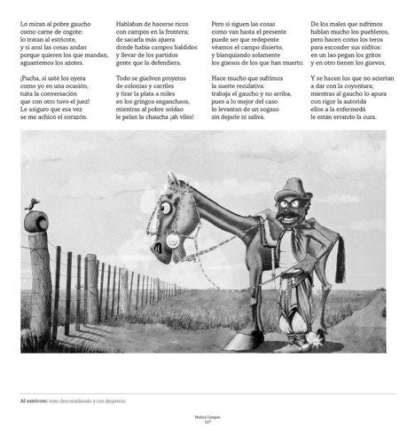 The Gaucho Martin Fierro and the Art of Molina Campos Poem - Etsy