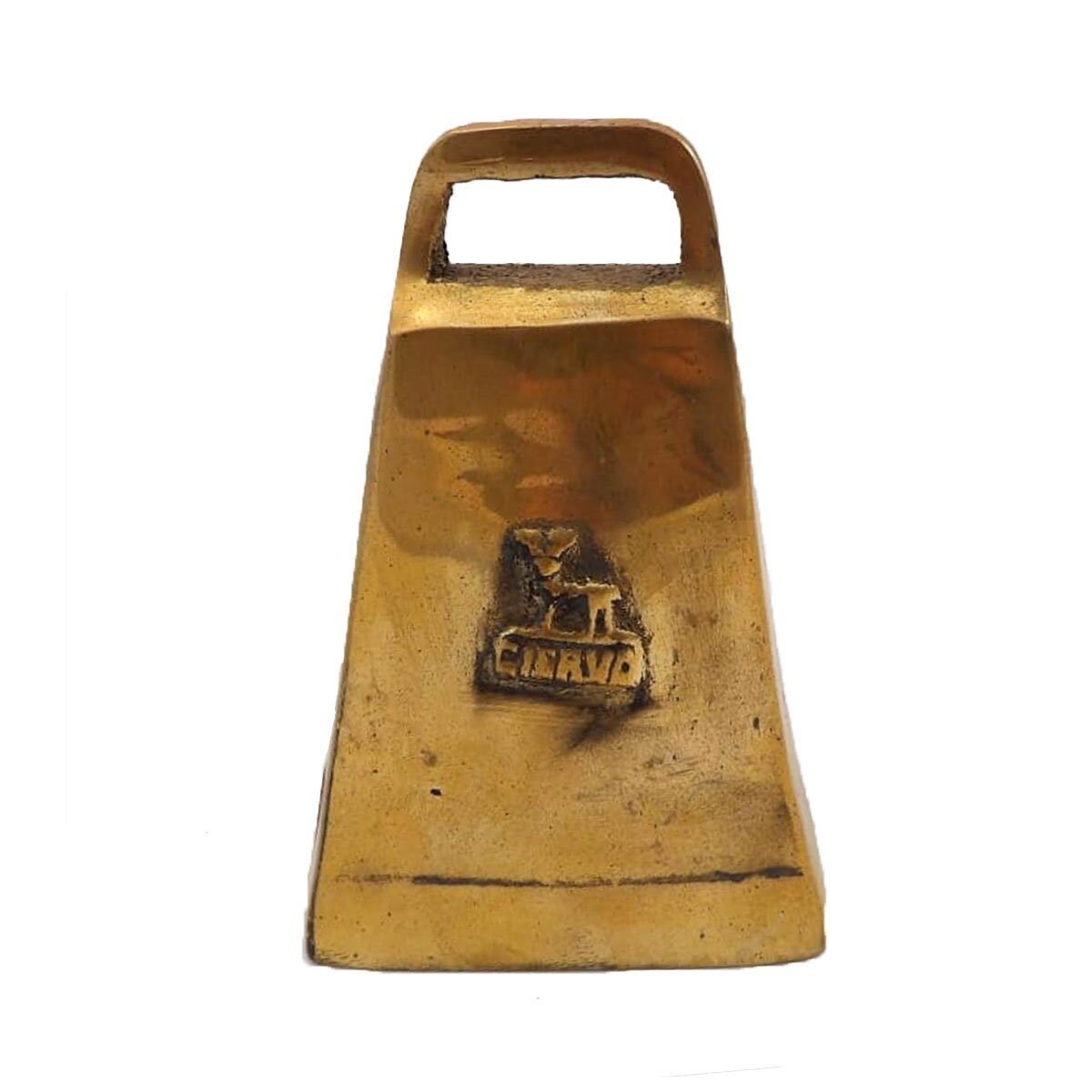 Bronze Cowbell SQUARE N10 13x8,5cm Handmade in Argentina Traditional ...
