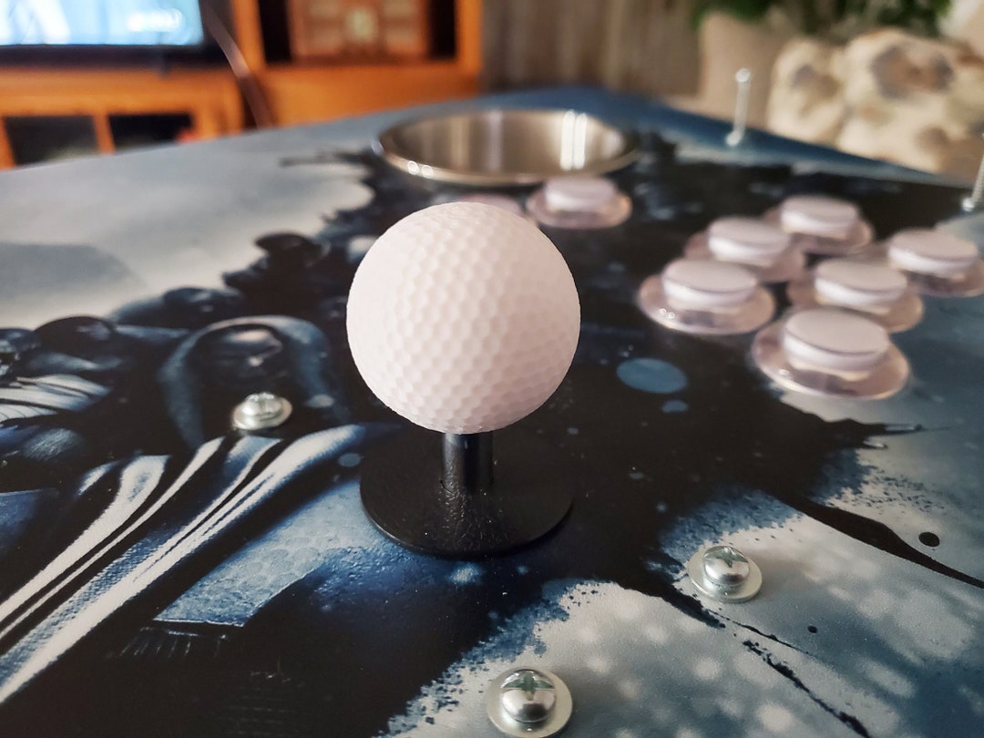 Arcade Joystick Topper - Golf Ball - Etsy
