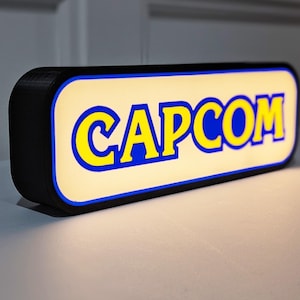 Retro Gaming Atari LED Light Box Sign - Handmade 3D Printed Illuminated ...