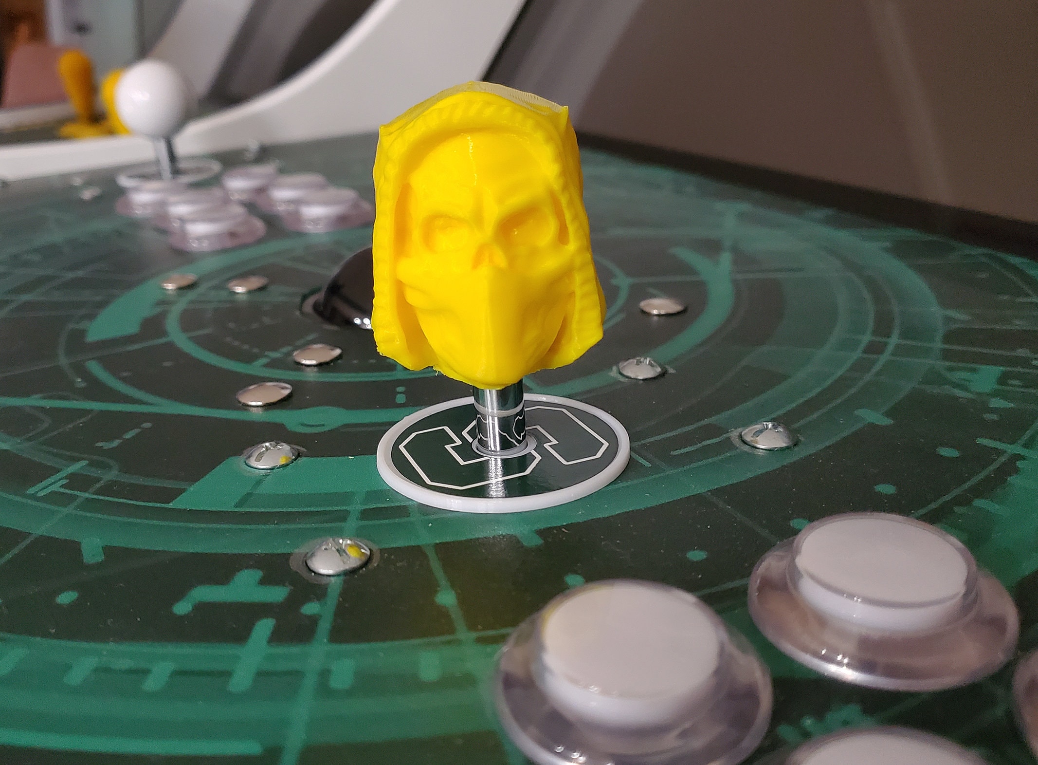 Arcade Joystick Topper Scorpion v2 from Mortal Kombat | Etsy