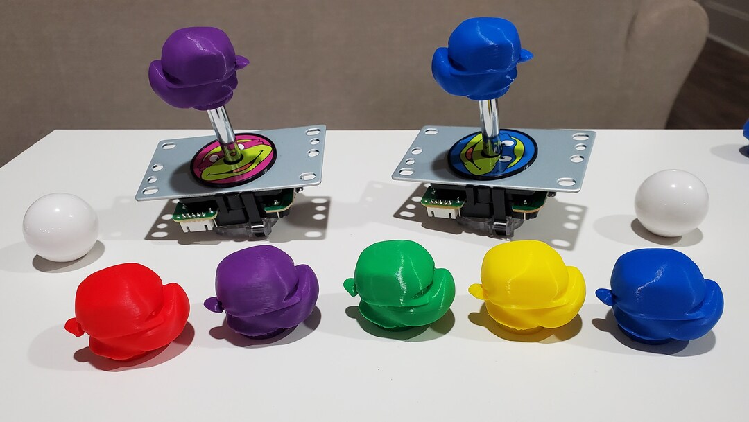 Arcade Joystick Topper TMNT Turtles or Mario Mushroom - Etsy