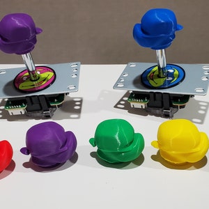 Arcade Joystick Topper TMNT Turtles or Mario Mushroom - Etsy
