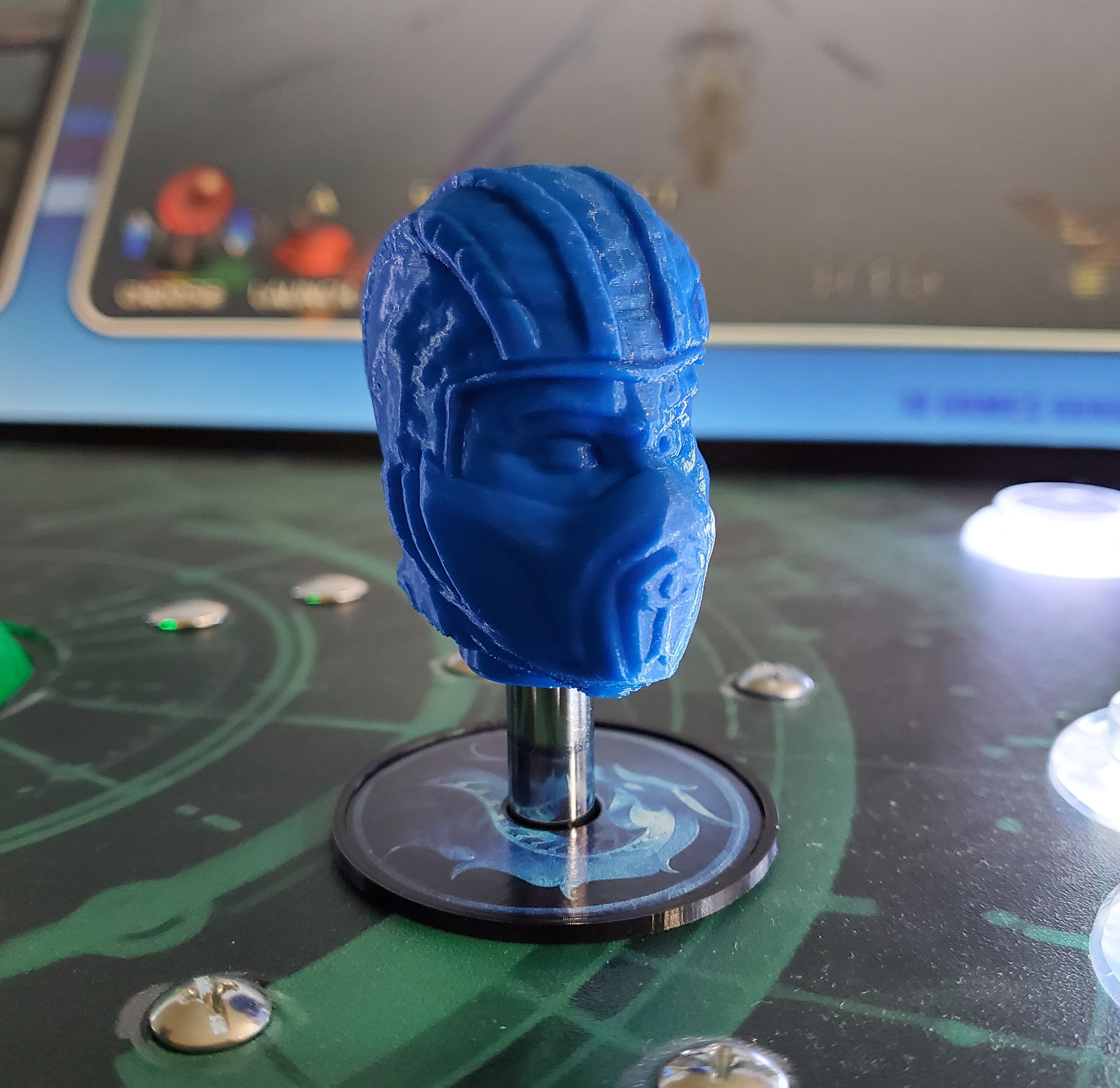 Arcade Joystick Topper – Sub Zero From Mortal Kombat - Etsy