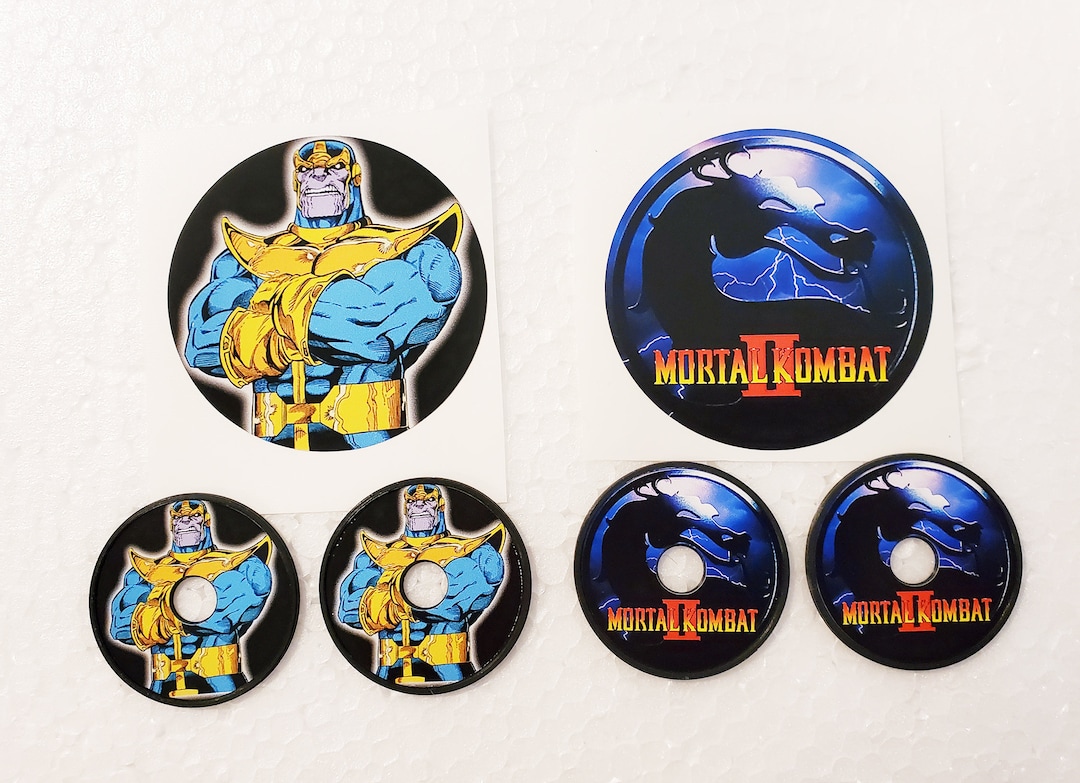 Arcade1up/sanwa Joystick Dust Cover – Thanos or Mortal Kombat II -set ...