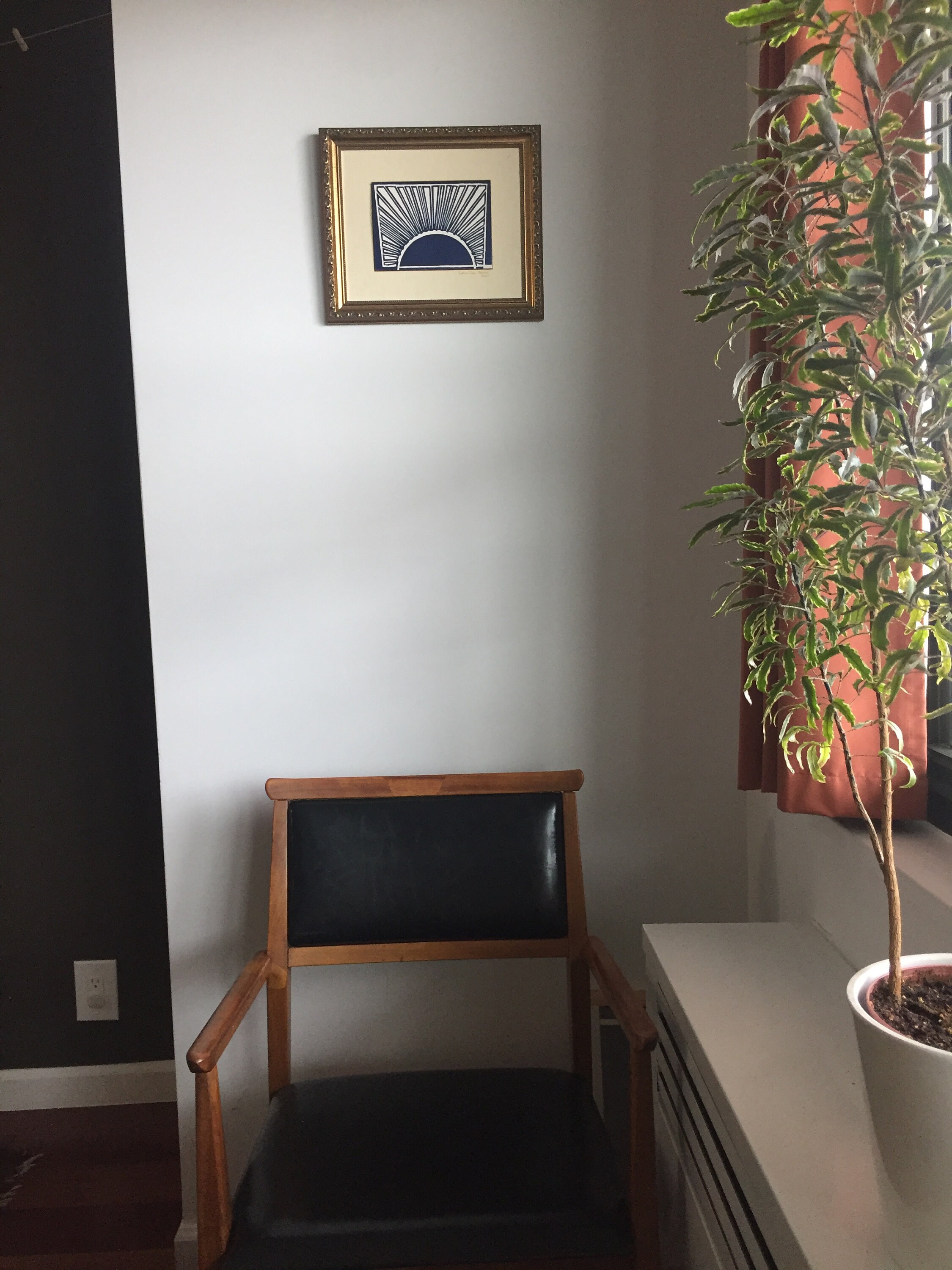 Egyptian Sunrise: Frame-able Block Print Greeting Card Each | Etsy