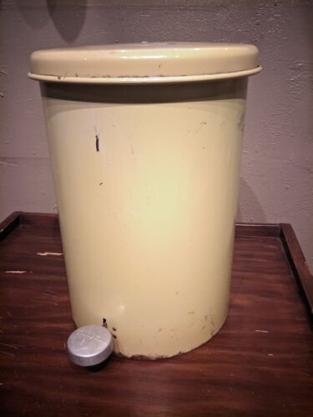 Steampunk Flip Top Trash Can Vintage Industrial Design 135-18C - Etsy