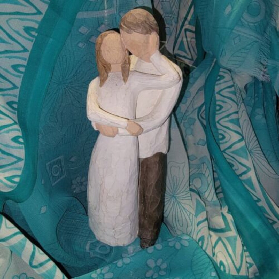Willow Tree TOGETHER Figurine Couple Demdaco Susan Lordi 2000 Wedding ...