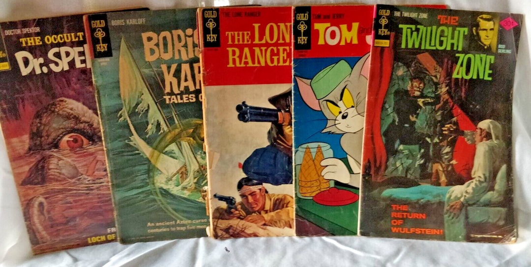 Lot of Vintage Gold Key Comic Books - Etsy