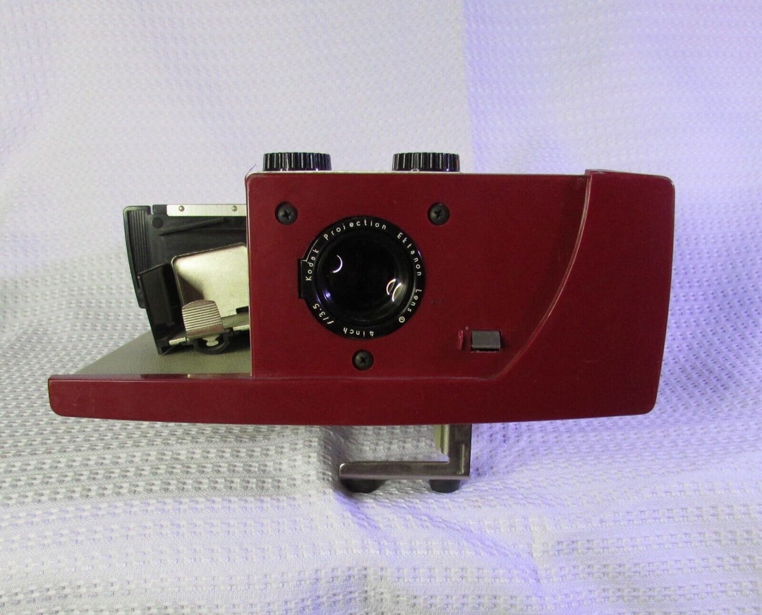 Vintage Kodak 300 Model 1 Slide Projector Made in USA Red Retro New - Etsy