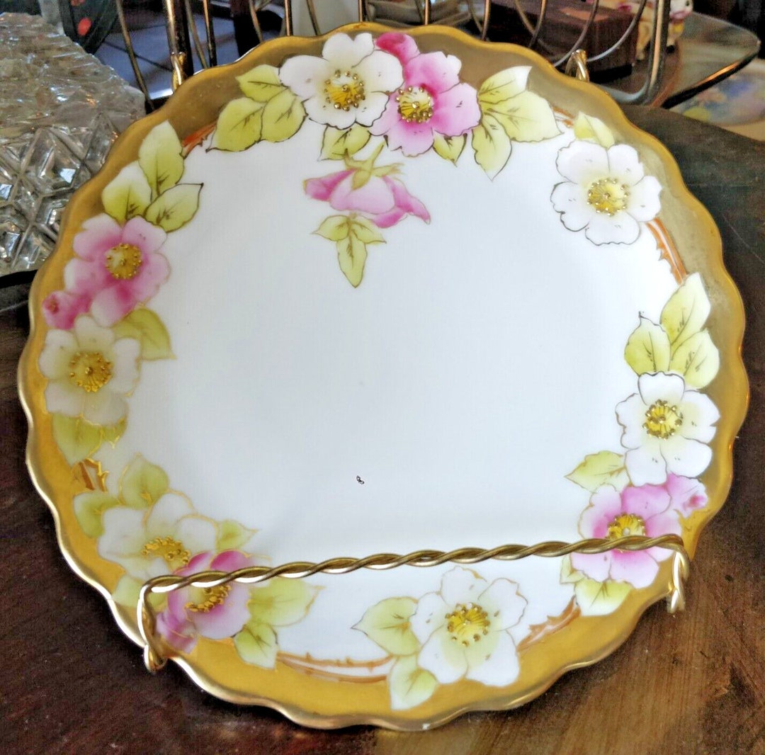 Rare Antique PT Bavarian China Hand Painted Gold Numbered Edition 1903 ...